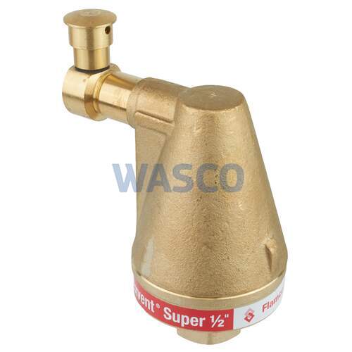 Flamco Flexvent Super fitting 1/2" met airstop - Wasco