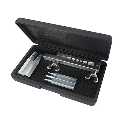 Mastercool set optromppennen 6-delig 1/4" tot 5/8" + matrijsmal in ...