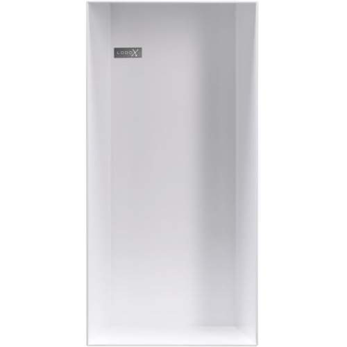 Looox Colour Box in- en opbouwnis 15 x 30 cm wit - Wasco