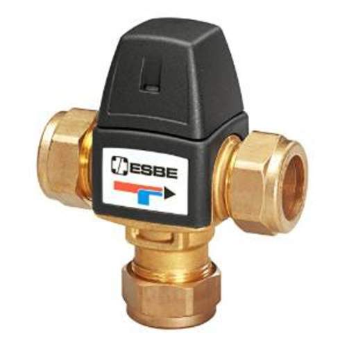 Esbe VTA323 thermostatisch mengventiel, DN20, Kvs=1,5, Knelfitting ...