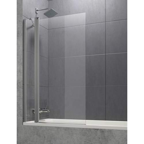 Huppe Design badklapwand 1-delig met vast segment 95 x 150 cm ...