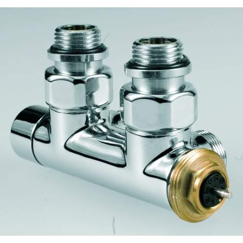 Jaga Deco/Pro thermostaatventiel, 2p, 1/2", haaks - Wasco