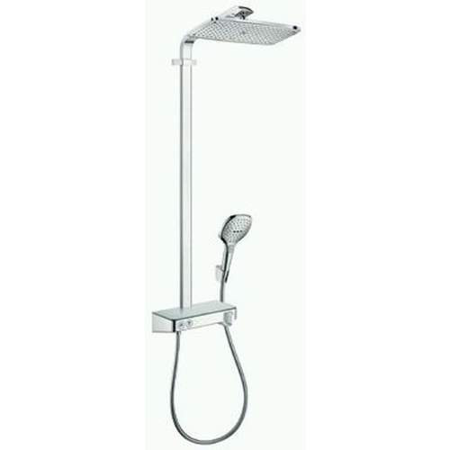 Hansgrohe Raindance Select E 360 1 jet showerpipe met ShowerTablet ...