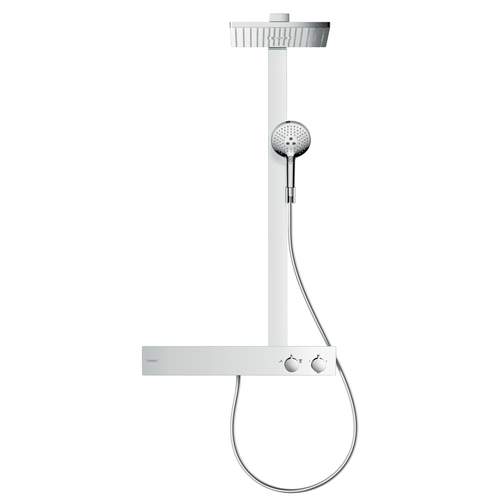 Hansgrohe Raindance E 300 showerpipe Ecosmart met ShowerTablet 600 ...