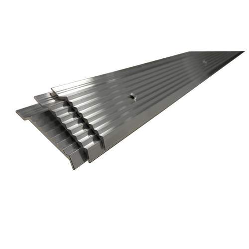 Royal Roofing meter Aluminium knelprofiel 48 mm met slobgaten, lengte 2 ...