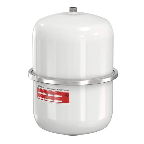 Flamco Flexcon Premium expansievat 18 liter, 1,0 bar, wit - Wasco