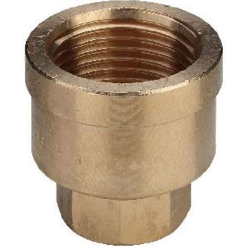 Viega Verloopsok 2x binnendraad 3/4 x 1/2 brons model 3240 - Wasco
