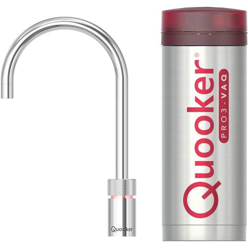 Quooker PRO 3, inclusief Nordic Round, Single tap kokend-water-kraan ...