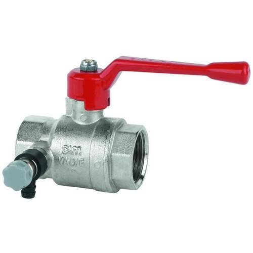 Cimberio kogelkraan CIM200, 1.1/2", met aftap - Wasco