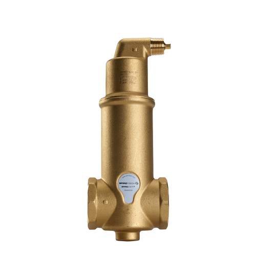 Spirotech SpiroVent luchtafscheider, horizontaal, 1", 2x binnendraad ...