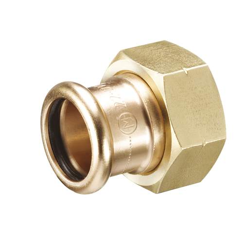 Kemper perskoppeling brons SANHA NIROSAN vlakdichtend DN50/54mm - Wasco