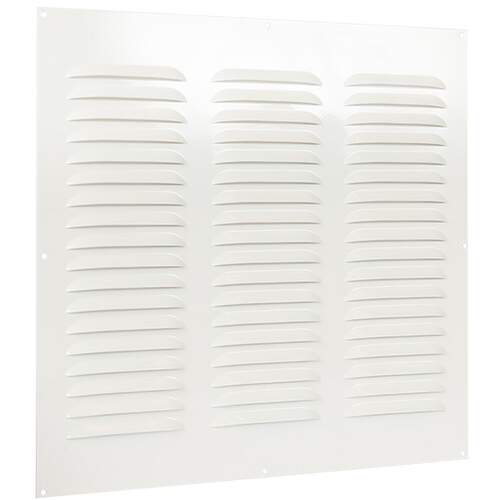 Nedco schoepenrooster aluminium, vlak, b=400mm, h=400 mm, kleine ...