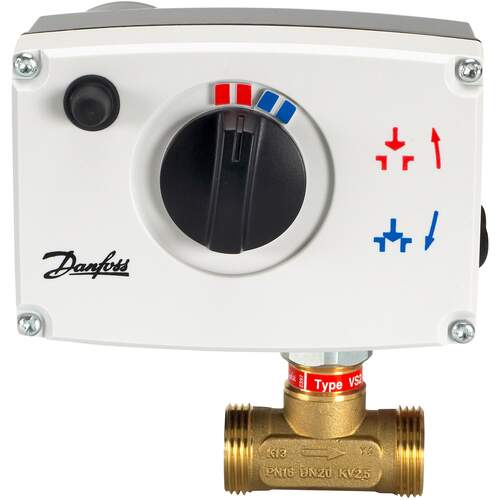 Danfoss 2-weg afsluiter VS2 PN16 DN20 - Wasco