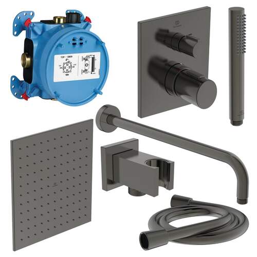 Ideal Standard Idealrain Showerpowerset met Ceratherm 100 ...