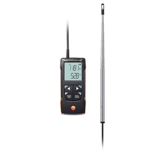 Testo 425 digitale hittedraad anemometer met app-koppeling - Wasco