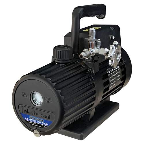 Mastercool Black Series vonkvrije 2-traps vacuümpomp capaciteit 142L ...
