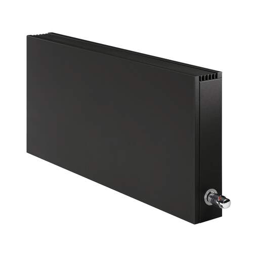 Jaga Strada wandconvector type 16 (twin) l=2400mm h=500mm OffBlack Soft ...