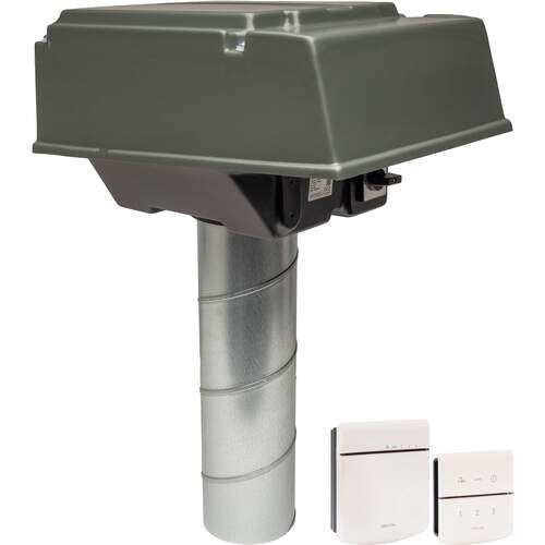 Orcon MPV-10WRB-CO2 bovendaks woonhuisventilator gelijkstroom - Wasco